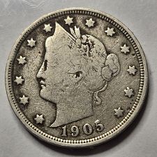 1905 Liberty Head "V" Nickel Coin Value Prices, Photos & Info