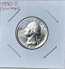 1990 D Washington Quarter Coin Value Prices, Photos & Info