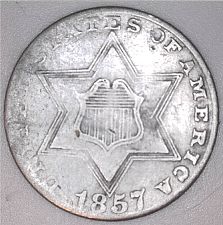 Silver Three Cent - Price Charts & Coin Values