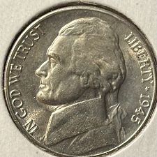 1945 S Jefferson Silver Wartime Nickel Coin Value Prices, Photos & Info