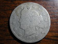 1892 Liberty Head "V" Nickel Coin Value Prices, Photos & Info