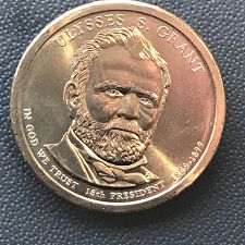 2011 P Presidential Dollar Ulysses S. Grant Golden Dollar Coin Value ...