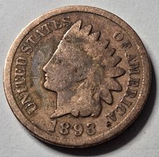 1893 Indian Head Penny Coin Value Prices, Photos & Info