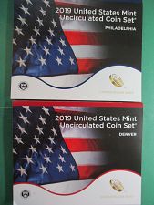 2019 PD Uncirculated Mint Set Collectible Mint Condition Coins Coin ...