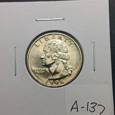 1996 D Washington Quarter Coin Value Prices, Photos & Info