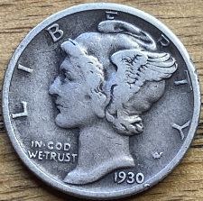 1930 Mercury Silver Dime Coin Value Prices, Photos & Info