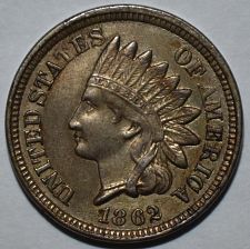 1862 Indian Head Penny Coin Value Prices, Photos & Info