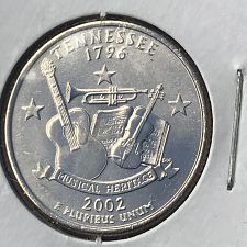 2002 P Tennessee State Quarter Coin Value Prices, Photos & Info