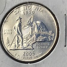2005 P California State Quarter Coin Value Prices, Photos & Info