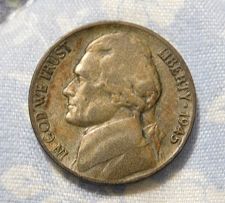 1945 P Jefferson Silver Wartime Nickel Coin Value Prices, Photos & Info