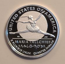 2023 S Maria Tallchief Quarter Silver Proof American Women Quarters ...