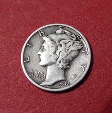 1942 S Mercury Silver Dime Coin Value Prices, Photos & Info