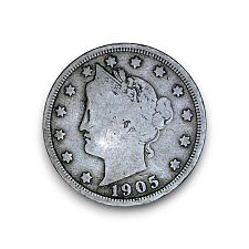1905 Liberty Head "V" Nickel Coin Value Prices, Photos & Info