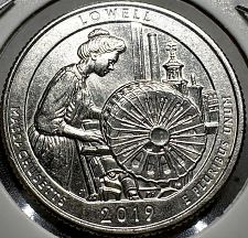 2019 W Lowell Quarter Coin Value Prices, Photos & Info