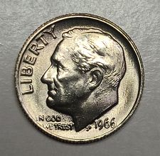 1966 Roosevelt Dime Coin Value Prices, Photos & Info