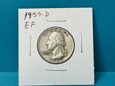 1959 D Washington Silver Quarter Coin Value Prices, Photos & Info