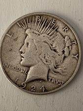 1924 S Peace Silver Dollar Coin Value Prices, Photos & Info