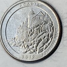 2012 P Acadia Quarter Coin Value Prices, Photos & Info