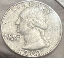 1962 D Washington Silver Quarter Coin Value Prices, Photos & Info