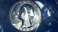 1989 P Washington Quarter Coin Value Prices, Photos & Info