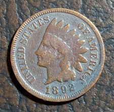 1892 Indian Head Penny Coin Value Prices, Photos & Info