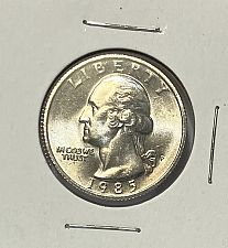 1985 P Washington Quarter Coin Value Prices, Photos & Info