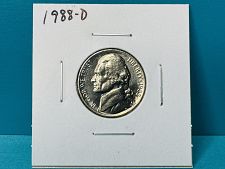 1988 D Jefferson Nickel Coin Value Prices, Photos & Info
