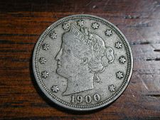 1900 Liberty Head "V" Nickel Coin Value Prices, Photos & Info