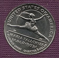 2023 P Maria Tallchief Quarter American Women Quarters Program Coin ...