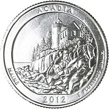 2012 P Acadia Quarter Coin Value Prices, Photos & Info
