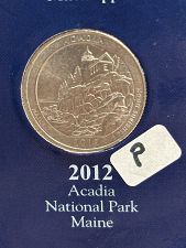 2012 P Acadia Quarter Coin Value Prices, Photos & Info