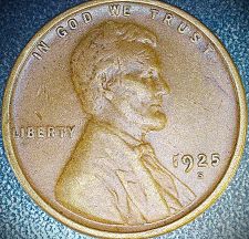 1925 S Lincoln Wheat Penny Coin Value Prices, Photos & Info