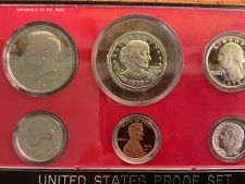 1979 S Proof Sets Type 1 - Filled S Mirror-Like Cameo Coins: Personal ...