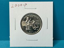 2000 P Massachusetts State Quarter Coin Value Prices, Photos & Info