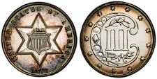 Silver Three Cent - Price Charts & Coin Values