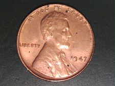 1947 Lincoln Wheat Penny Coin Value Prices, Photos & Info