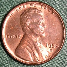 1950 D Lincoln Wheat Penny Coin Value Prices, Photos & Info