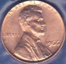 1966 Lincoln Memorial Cent/Penny: Value and Prices