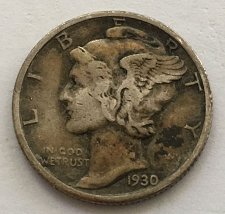 1930 Mercury Dimes Winged Liberty Silver Dime: Value and Prices