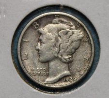 1929 Mercury Dimes Winged Liberty Silver Dime: Value and Prices