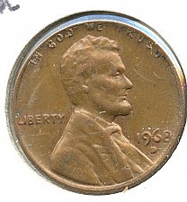 1968 D Lincoln Memorial Cent/Penny: Value and Prices
