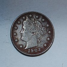 1902 Liberty Head "V" Nickel: Value and Prices