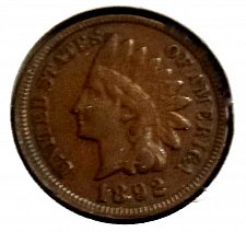 1892 Indian Head Penny Coin Value Prices, Photos & Info