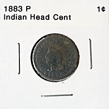 1883 Indian Head Penny Coin Value Prices, Photos & Info