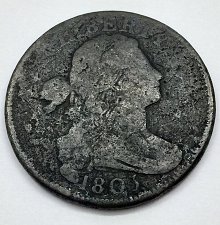 1803 Draped Bust Large Cents All Varieties Early Copper Penny: Value ...