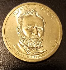 2011 P Presidential Dollars Ulysses S. Grant Golden Dollar: Value and ...