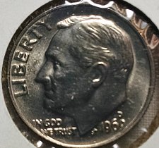 1969 D Roosevelt Dime Coin Value Prices, Photos & Info