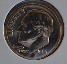 1966 Roosevelt Dime Coin Value Prices, Photos & Info