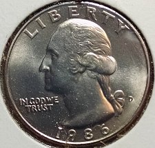 1986 D Washington Quarter Coin Value Prices, Photos & Info