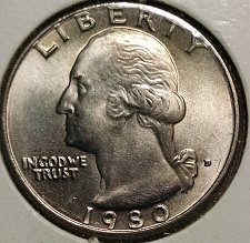 1980 D Washington Quarter Coin Value Prices, Photos & Info
